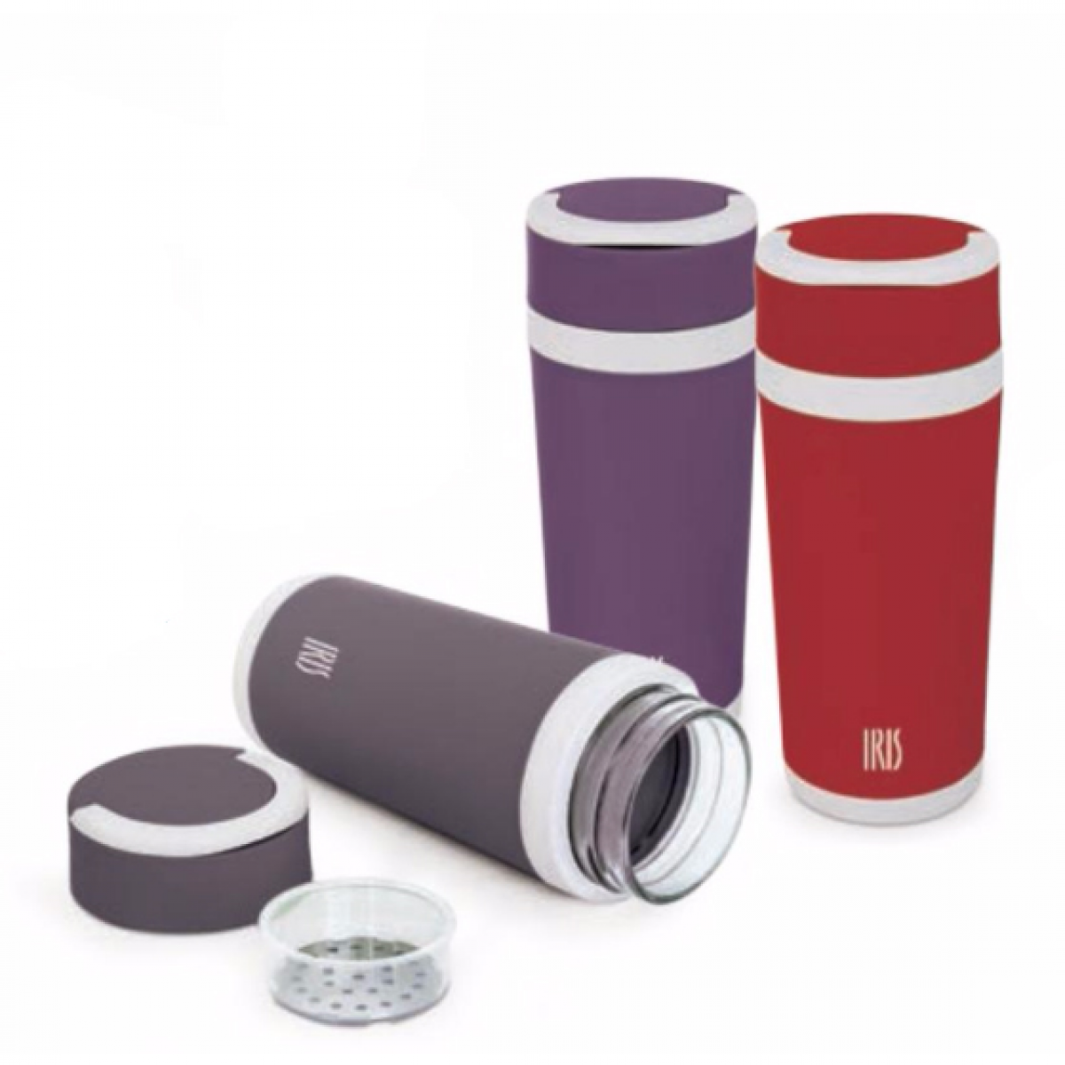 THERMOS GLASS BOTTLE PURPLE 450ML - 447019Roxo - Robalo
